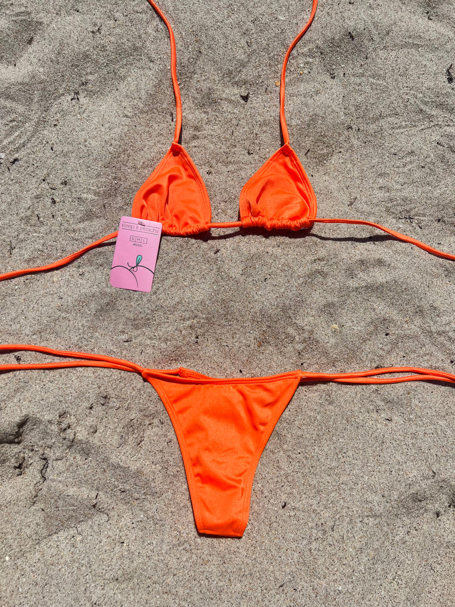 Orange Bae Bikini – Keepitpeachymiami